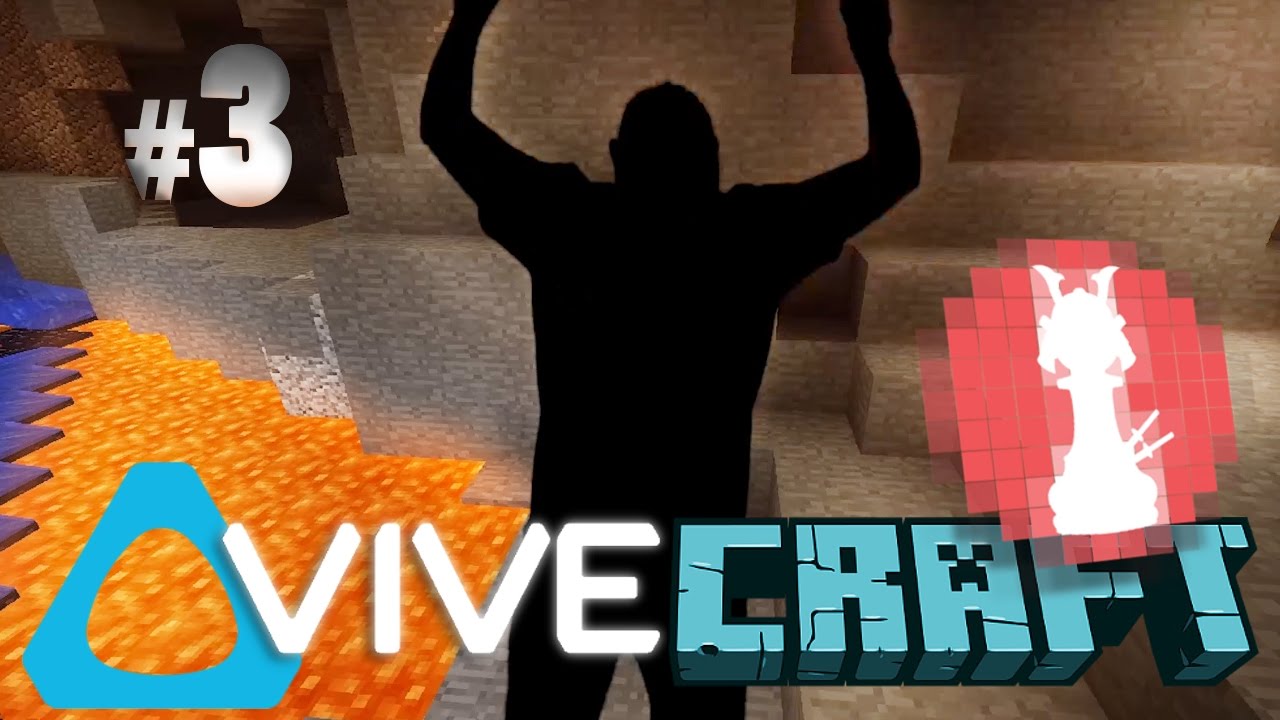 VIVE Craft: VR Minecraft | Today, we go Hunting for Diamonds - Let's ...