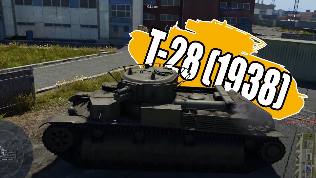 Ein weiterer T-28 - War Thunder Gameplay | T-28 (1938) | German/Deutsch ...