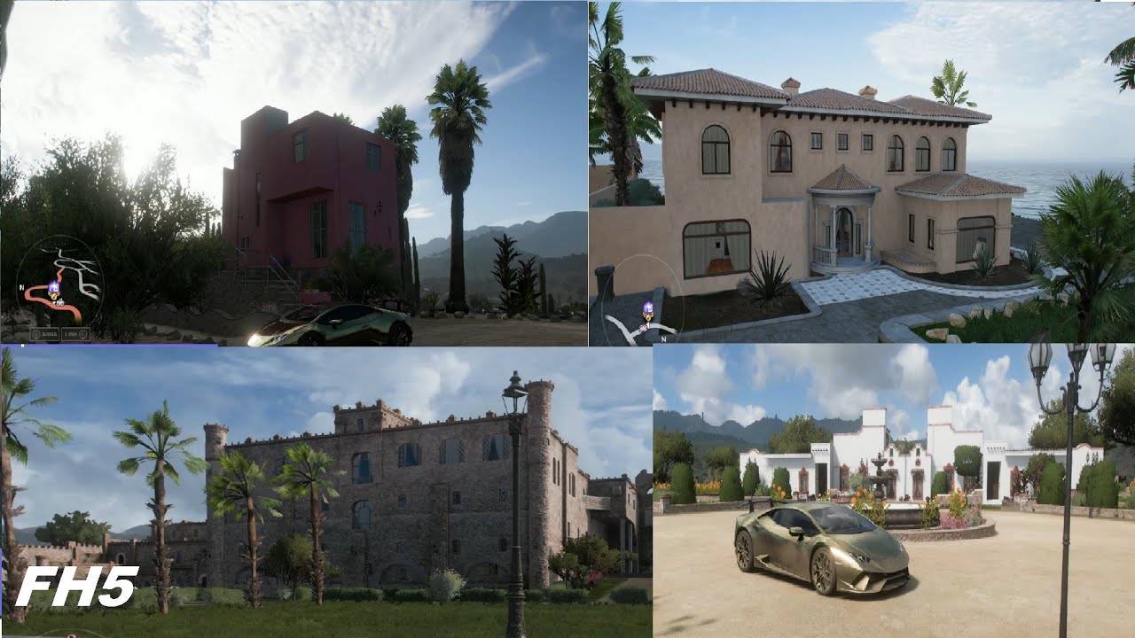 Forza Horizon 5 All of the Houses Ultra 4K HD - YouTube