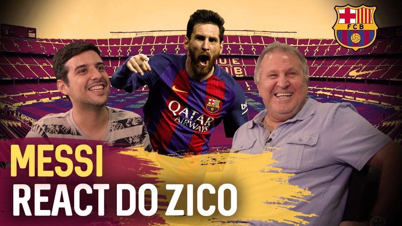 ZICO REAGE AO MESSI - React #5 | Canal Zico 10 - YouTube