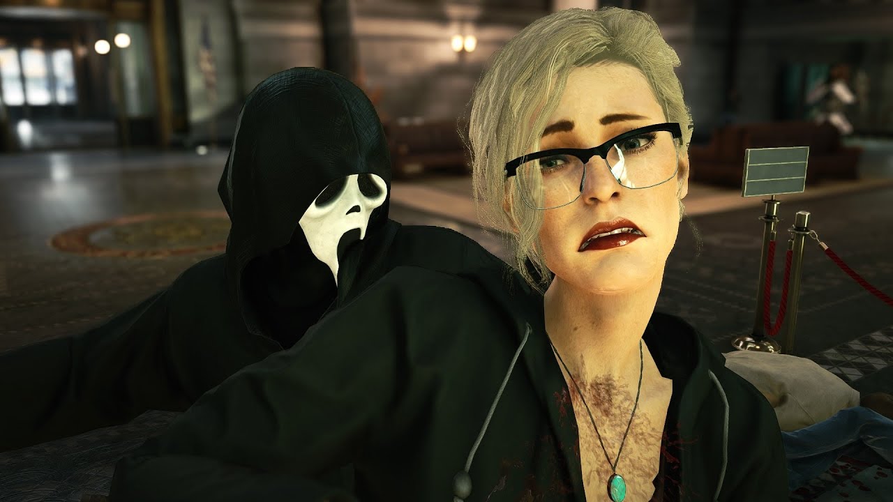 HITMAN 2 New York Ghostface Knife Kill Everyone Ghost Mode - YouTube