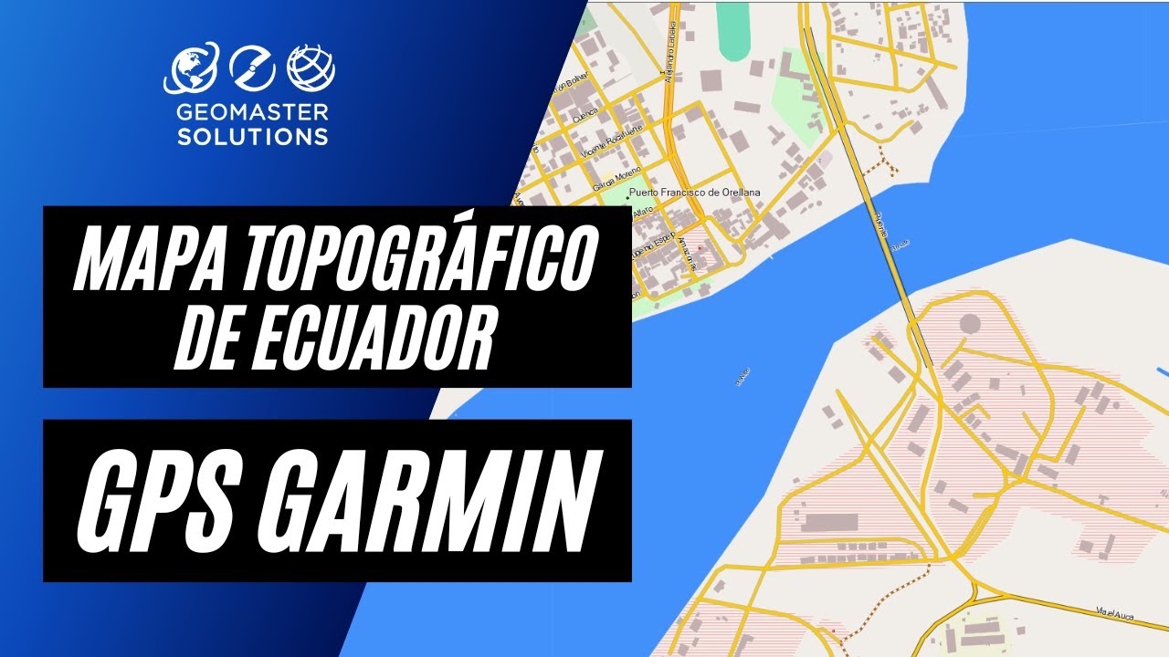 Descarga Gratis: Mapa Topográfico de Ecuador para Garmin y Base Camp ...