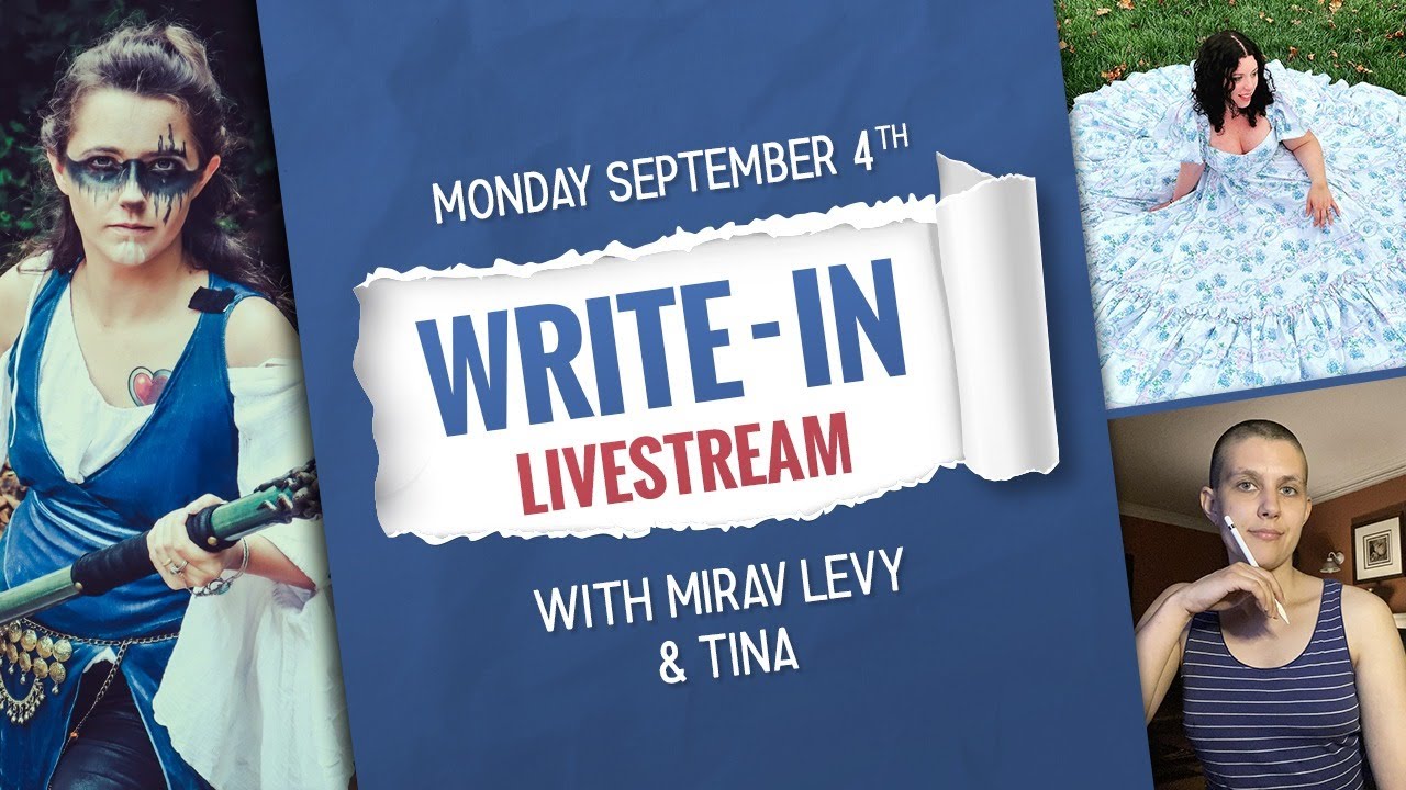 WRITING SPRINTS STREAM ft. Tina & Mirav Levy! - 09/04/2023 - YouTube