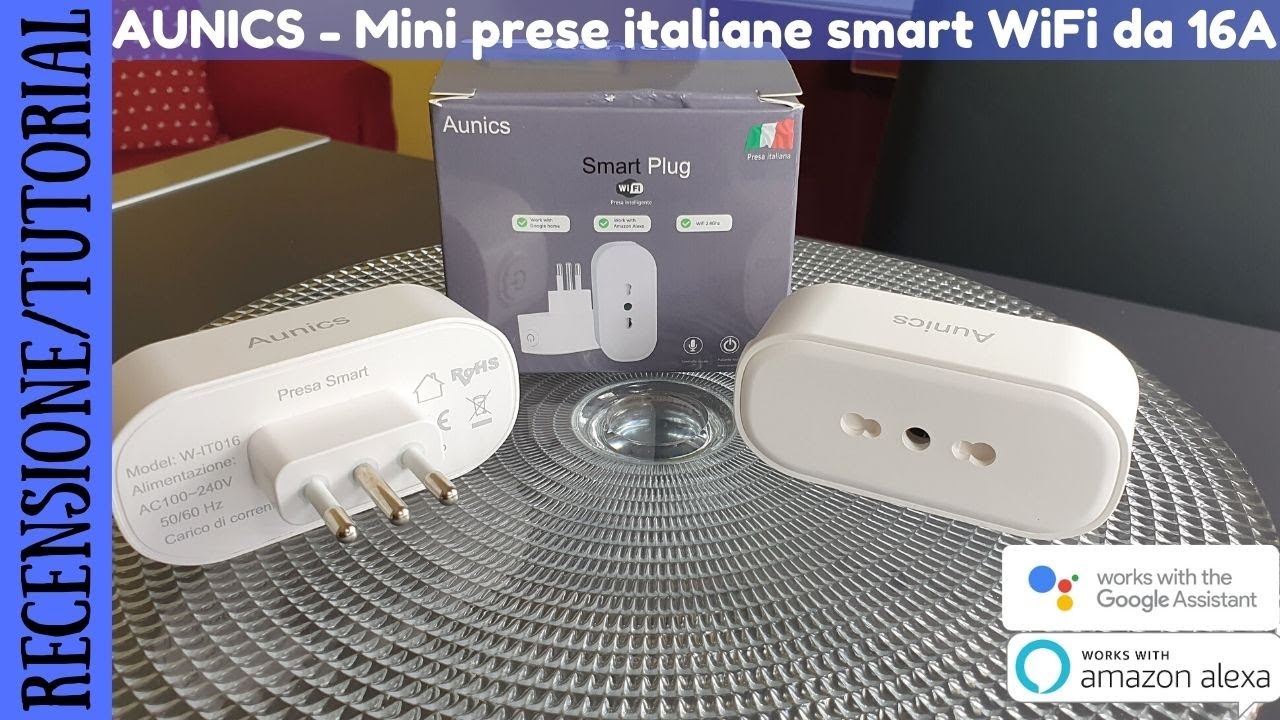 RECENSIONE E TUTORIAL - Mini Presa Italiana a 3 poli Smart WiFi della ...