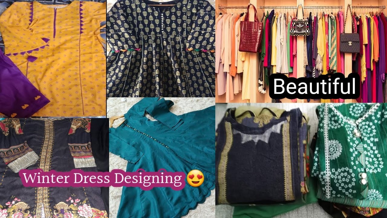 Latest Winter Dress Design Ideas ! Casual dresses for winter 2023 ...