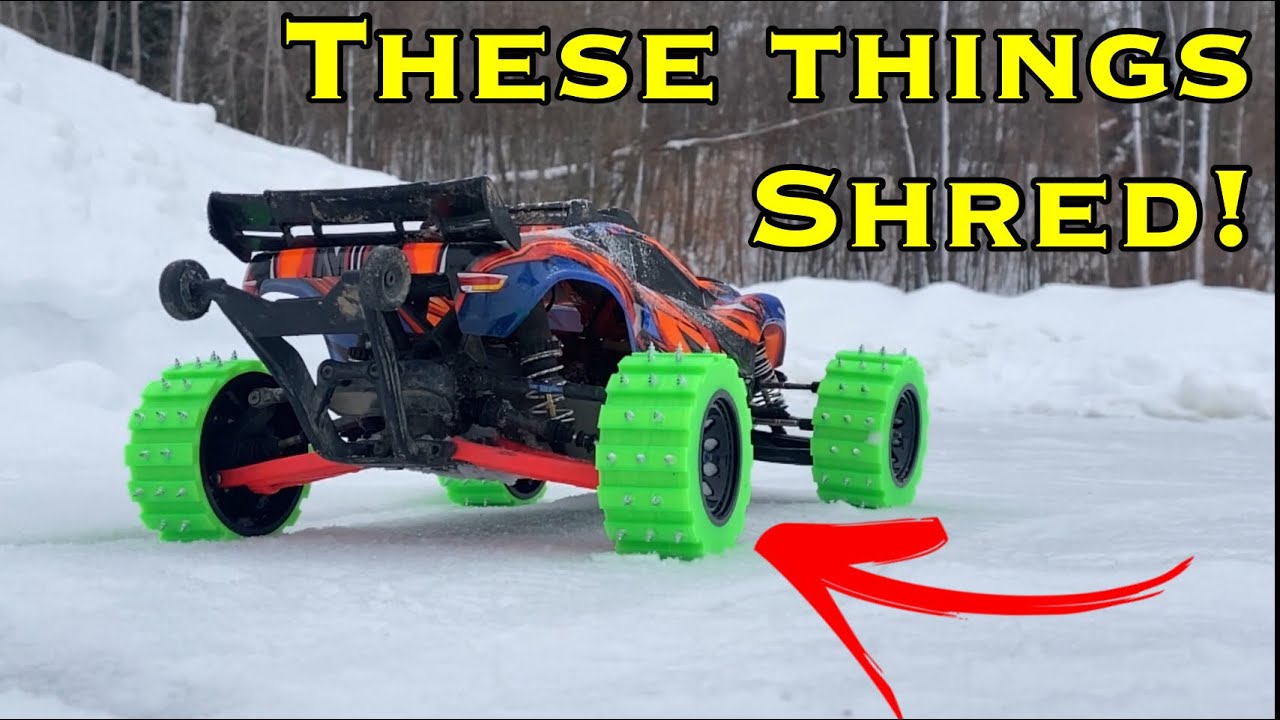 Ice Ninja’s NEW RC Ice Tires are a GAME CHANGER! - YouTube