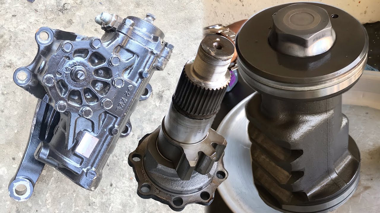 Amazing Technique Of Repairing Truck Power Steering Gear Box ...
