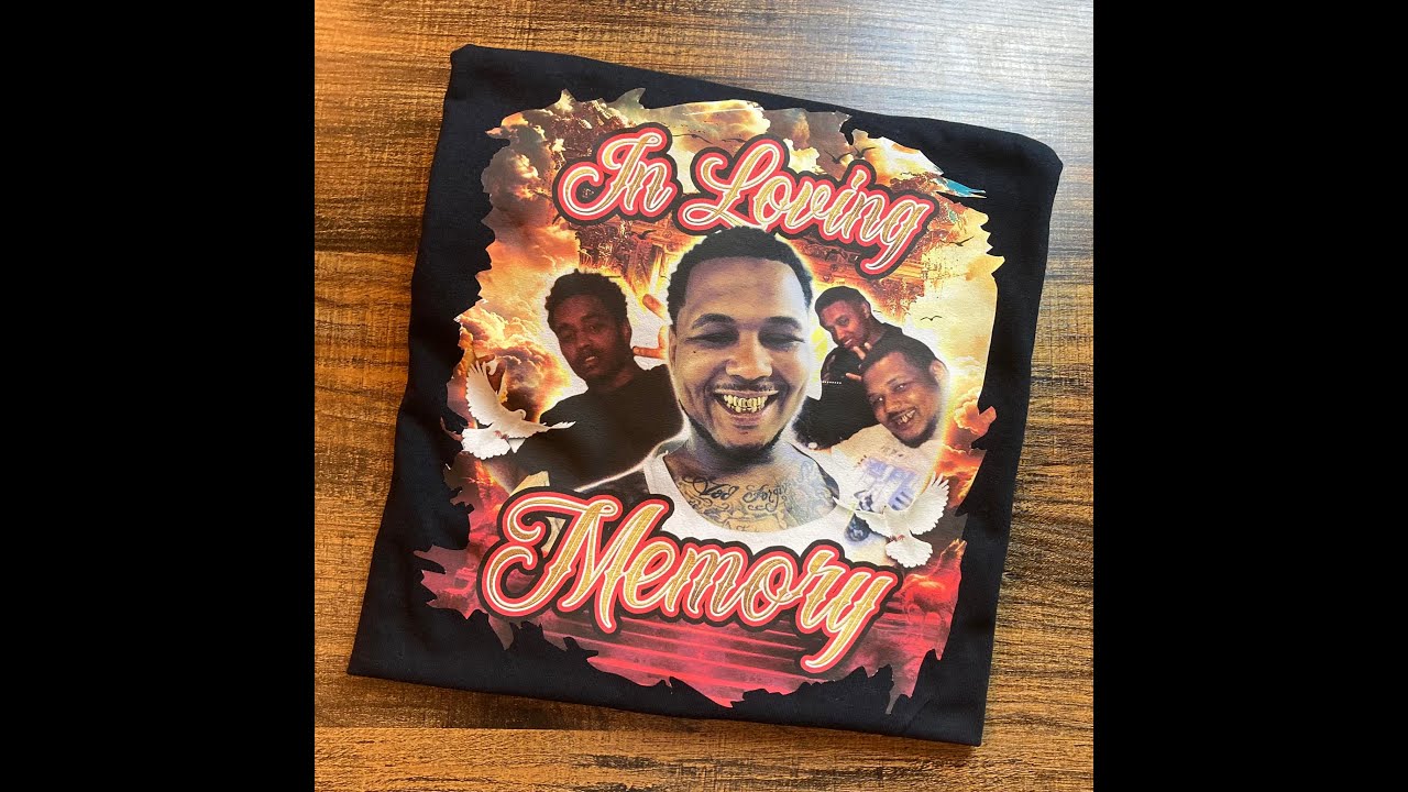 How To Make Memorial Shirts Using An Inkjet Printer - YouTube