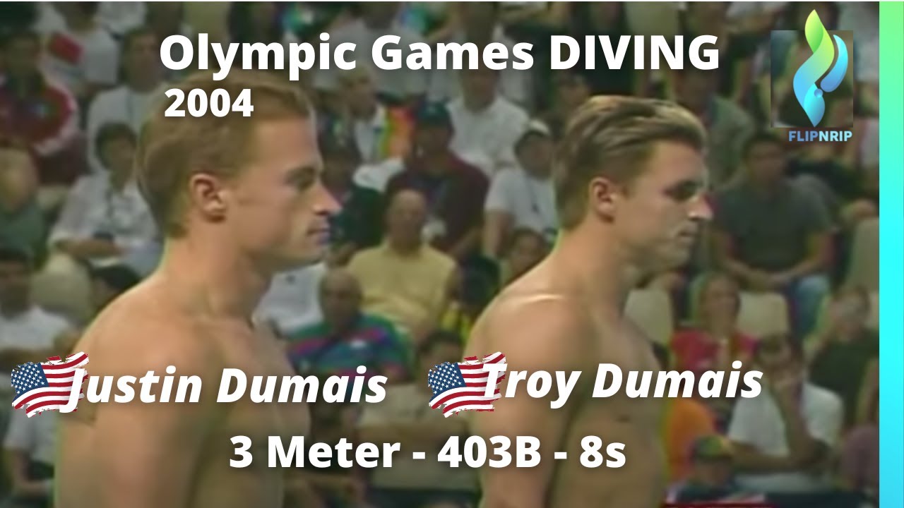 2004 Justin Dumais & Troy Dumais USA Diving Mens 3 Meter - 403b - 8s ...
