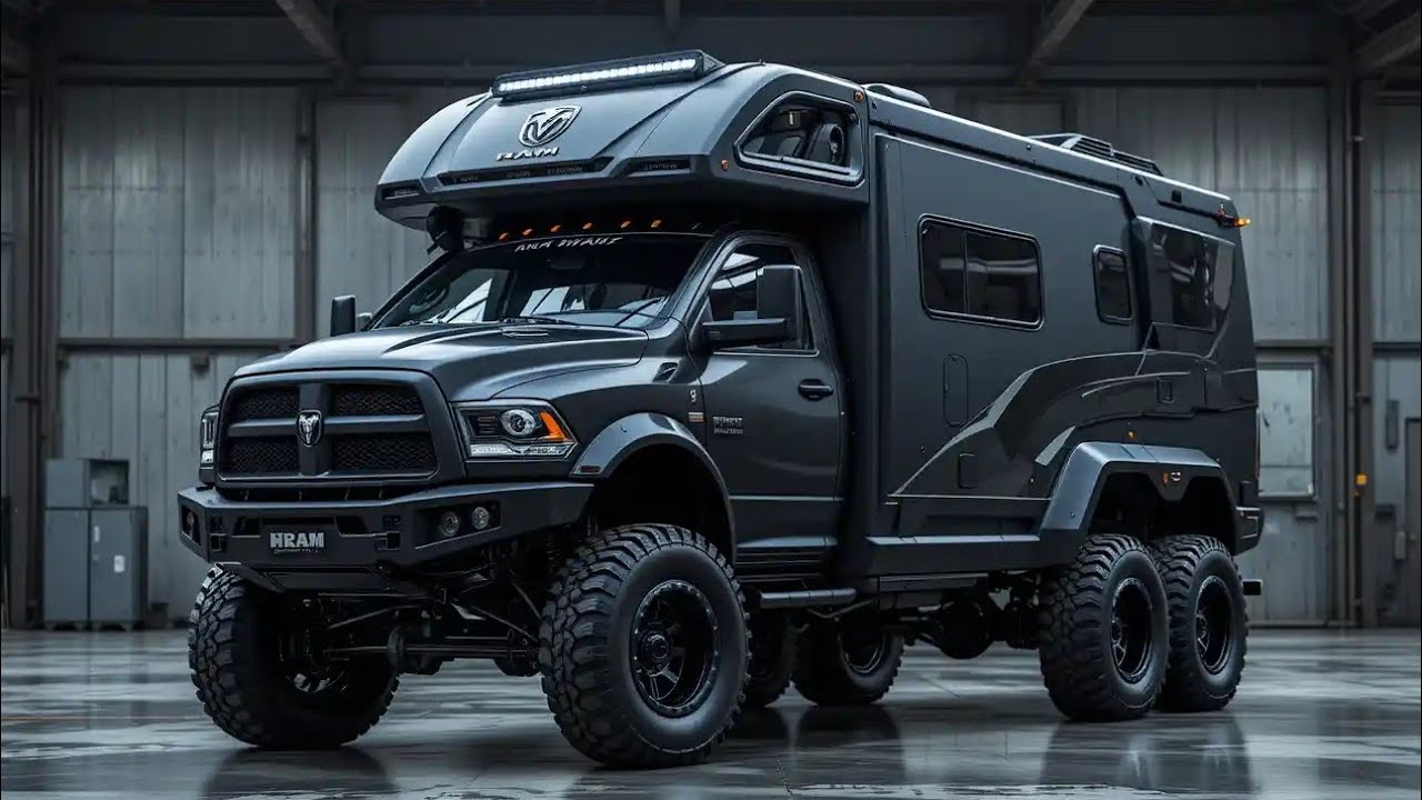 All New 2025 Futuristic 6x6 RAM Motorhome officially Unveiled – The ...
