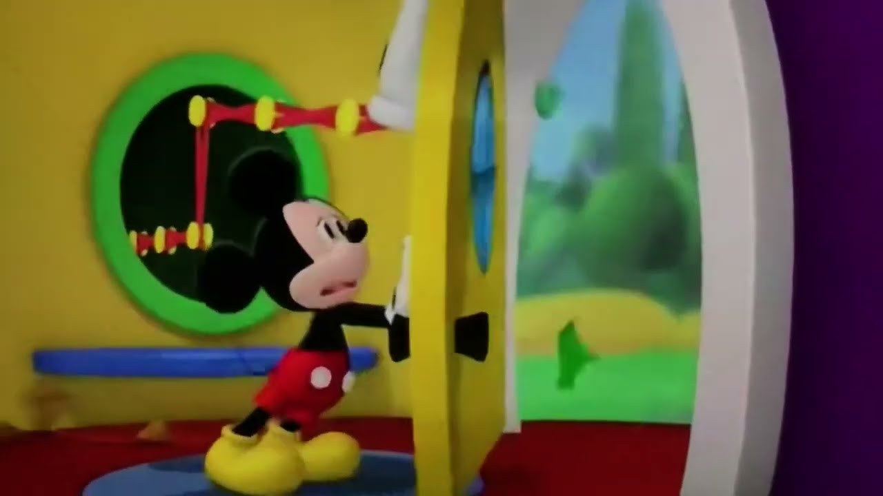 Mickey Mouse Clubhouse Movie🔺🌪Windy🌪Mickey Help Me!😫Shut It Door!🚪😡🔺🏫 ...
