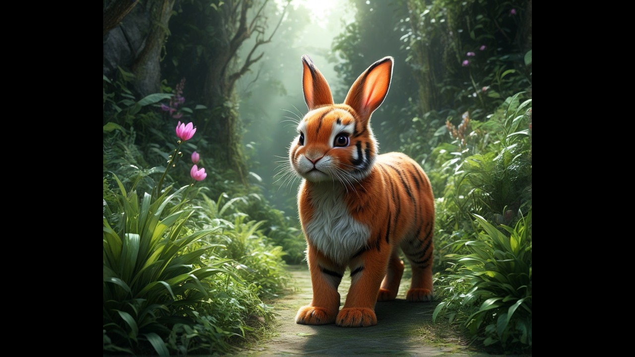 Chimera Dreams: AMAZING FANTASY HYBRIDS! Dwarf Bunny Tiger Cub - YouTube