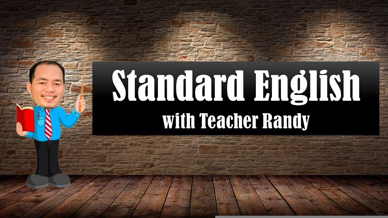Teacher Randy | Standard English - YouTube
