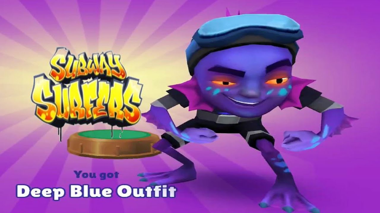 subway surfers buenos aires all character noel deep blue outfit P487 ...
