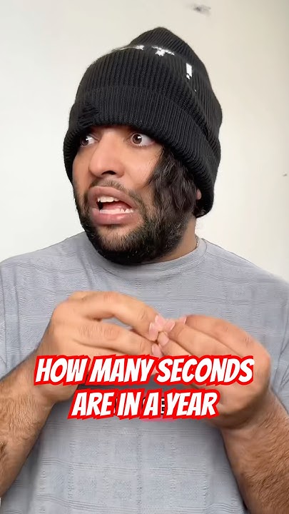 How many seconds are in a year 😅🤔#viralshorts - YouTube