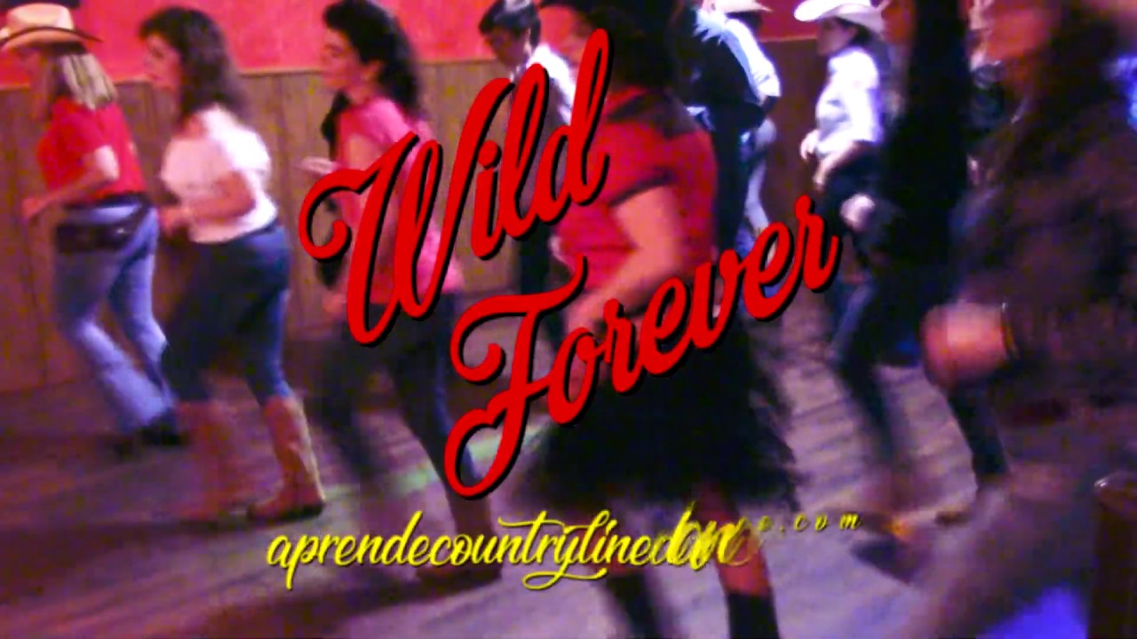 WILD FOREVER Country Line Dance Promo - YouTube