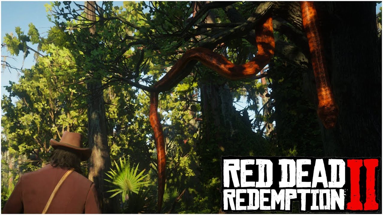 A GIGANTIC 42FT TITANOBOA SNAKE FOUND IN THE JUNGLE!! - Red Dead ...