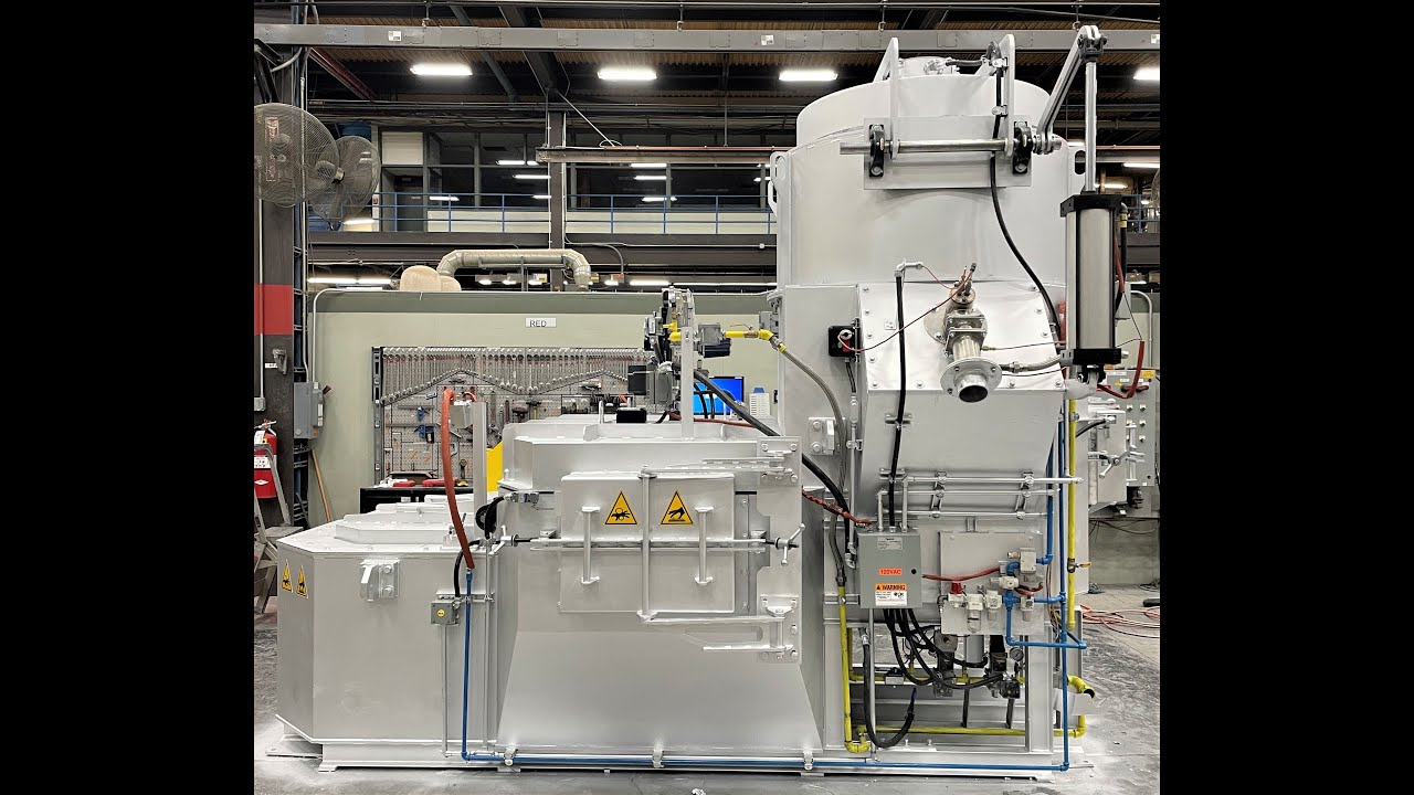 Pyrotek Tower Melter | For Aluminium Casting Process - YouTube