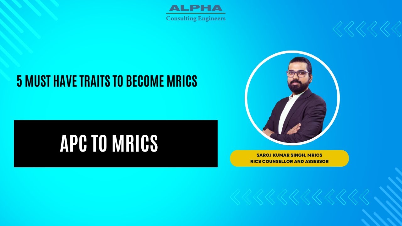 5 traits to become MRICS - Successfully converting APC to MRICS - YouTube