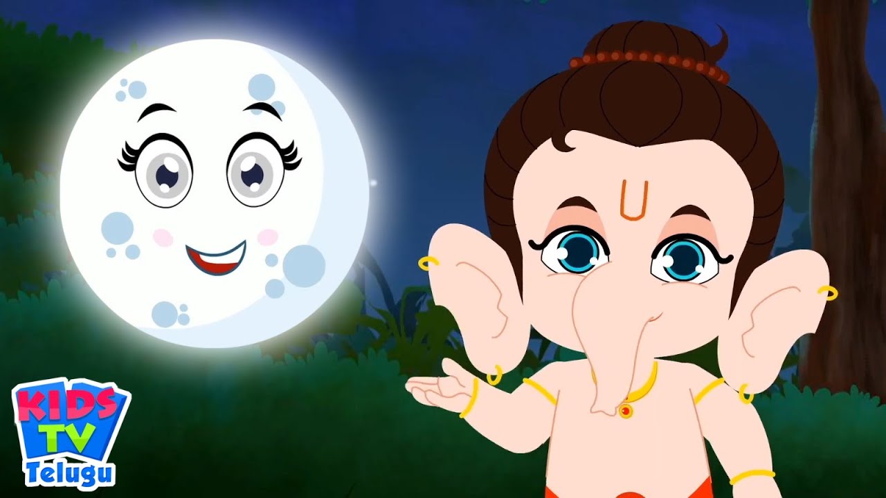 Chanda Mama, చంద మామా, Moon Song in Telugu + More Telugu Kids Songs and ...