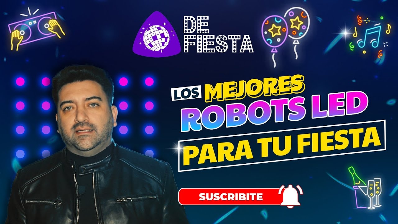 De Fiesta con Robot Show Córdoba y todos sus personajes y robots LED ...