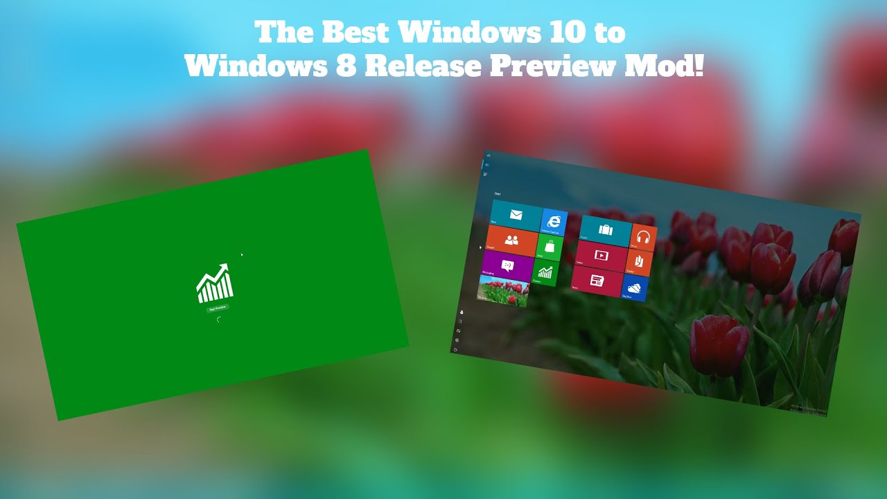 Metro V8 RP- The BEST Windows 10 to Windows 8 RP mod! (Detailed Review ...