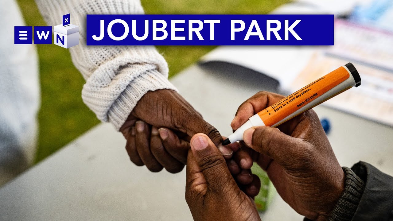 Elections 2024: Joubert Park - the largest voting station in SA - YouTube