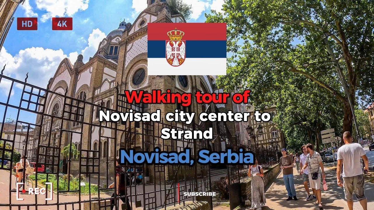 Serbia Novi Sad 🇷🇸 | Walking tour of Novi Sad | 4k 60fps - YouTube
