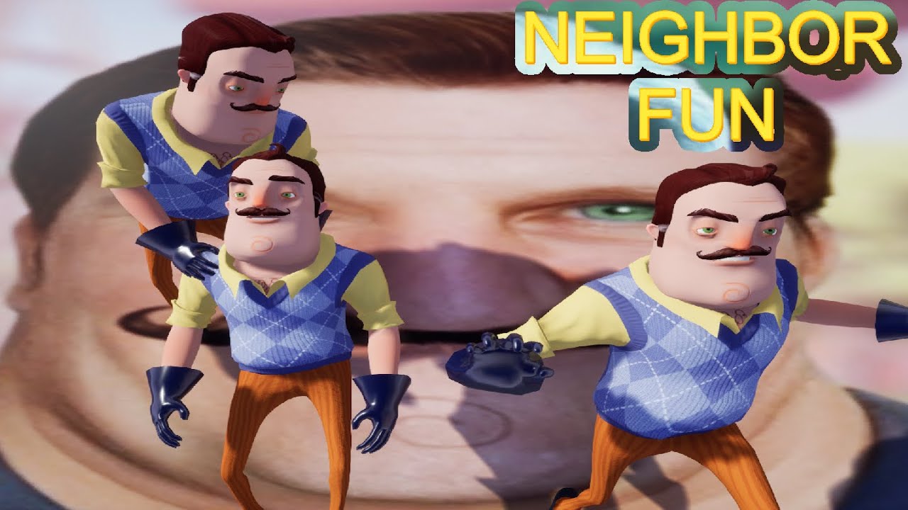 Neighbor Fun 1-2 Gameplay | Hello Neighbor Mod - YouTube
