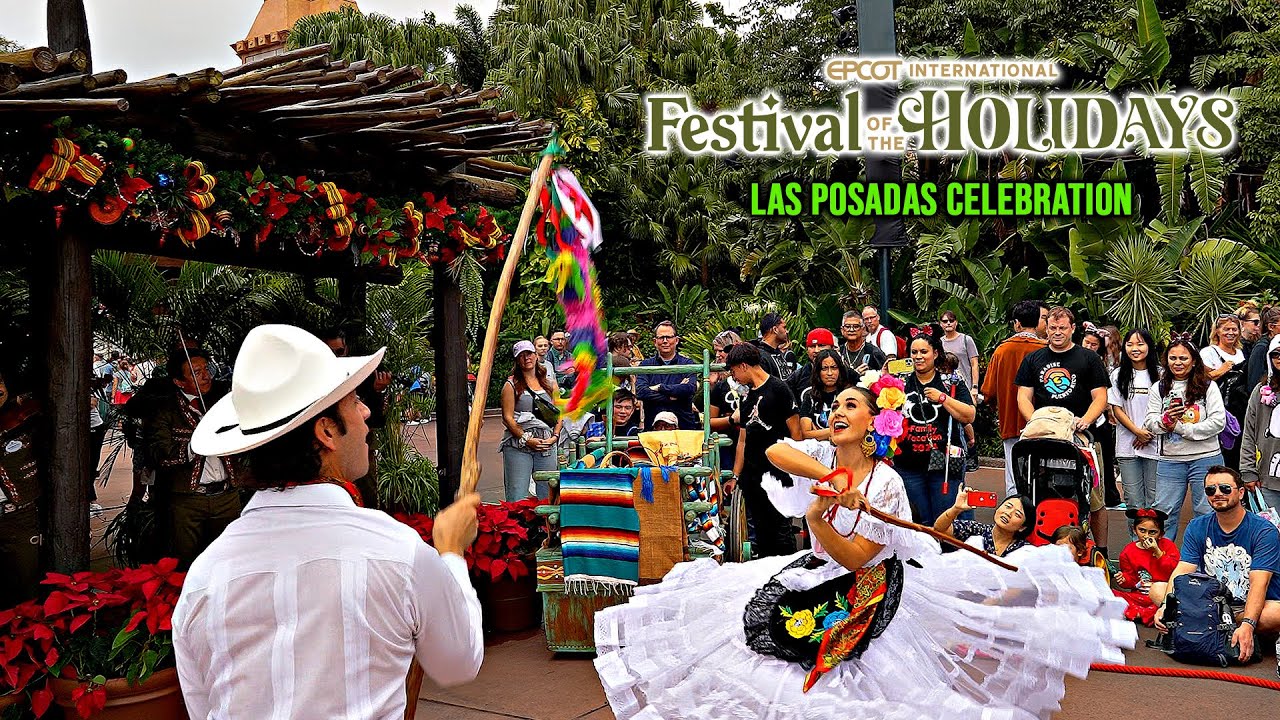 Las Posadas Celebration Mexico Pavilion EPCOT International Festival of ...