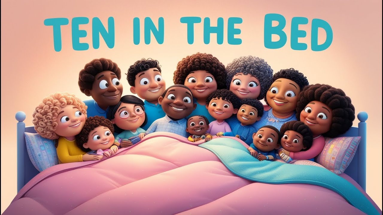"Ten in the Bed Family Edition - You Won't Believe What Happens Next ...