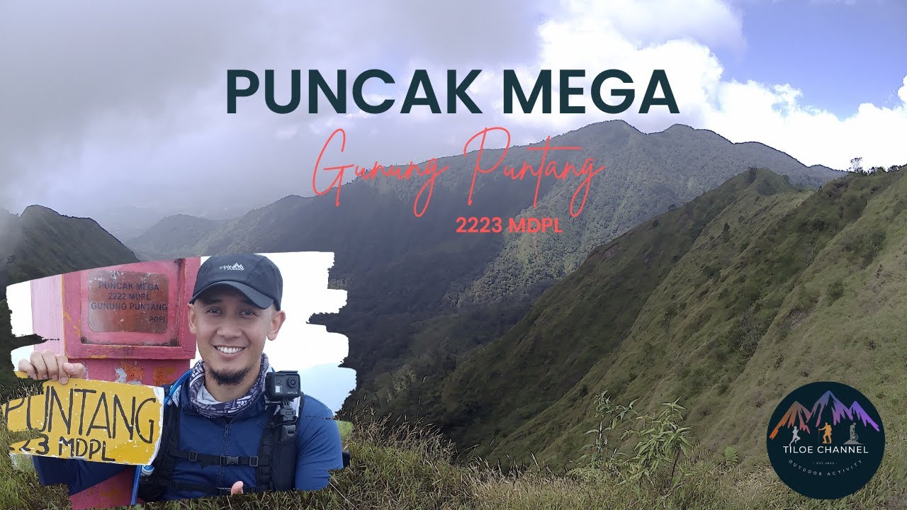 Puncak Mega Gunung Puntang | 2223 Mdpl - YouTube
