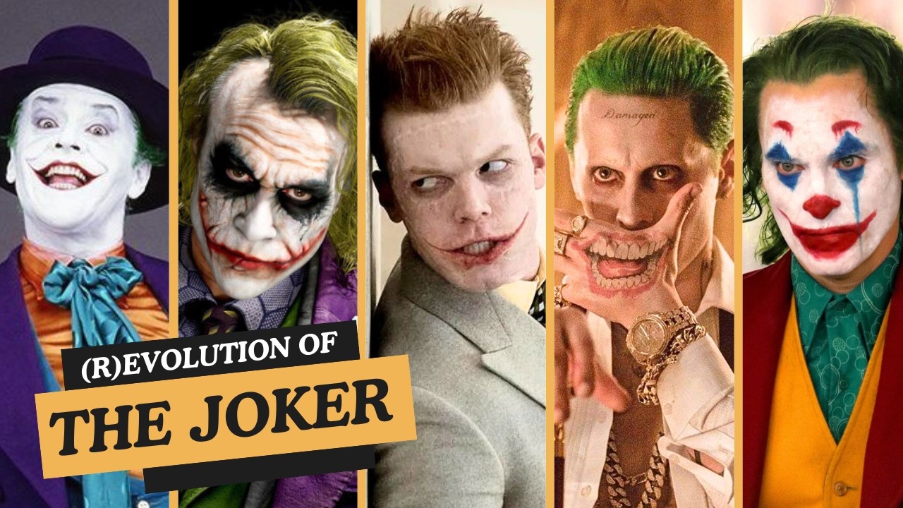 Batman Beware: The Evolution of the Joker in Movies & TV - YouTube