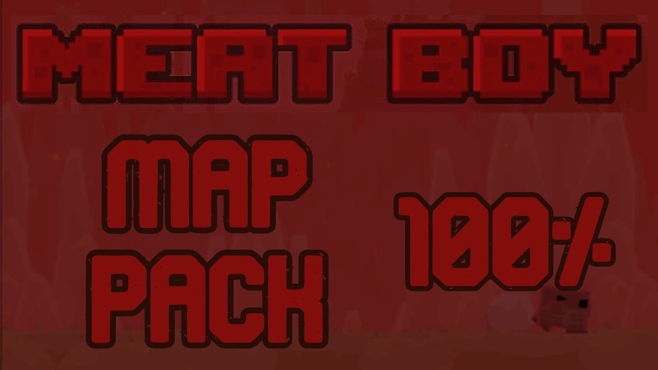 Meat Boy Map Pack 100% (Including Elevator to Heaven) - YouTube