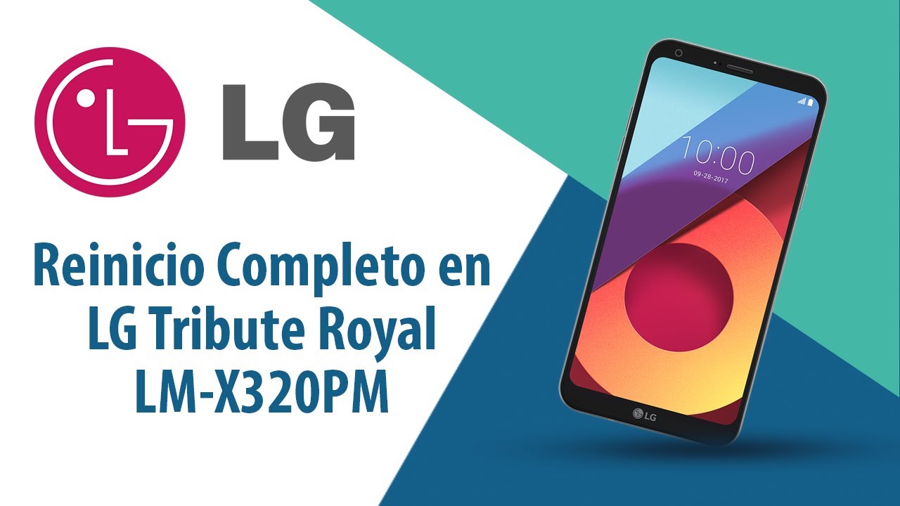 ¿Cómo hacer Reinicio Completo en LG Tribute Royal LM-X320PM? - YouTube