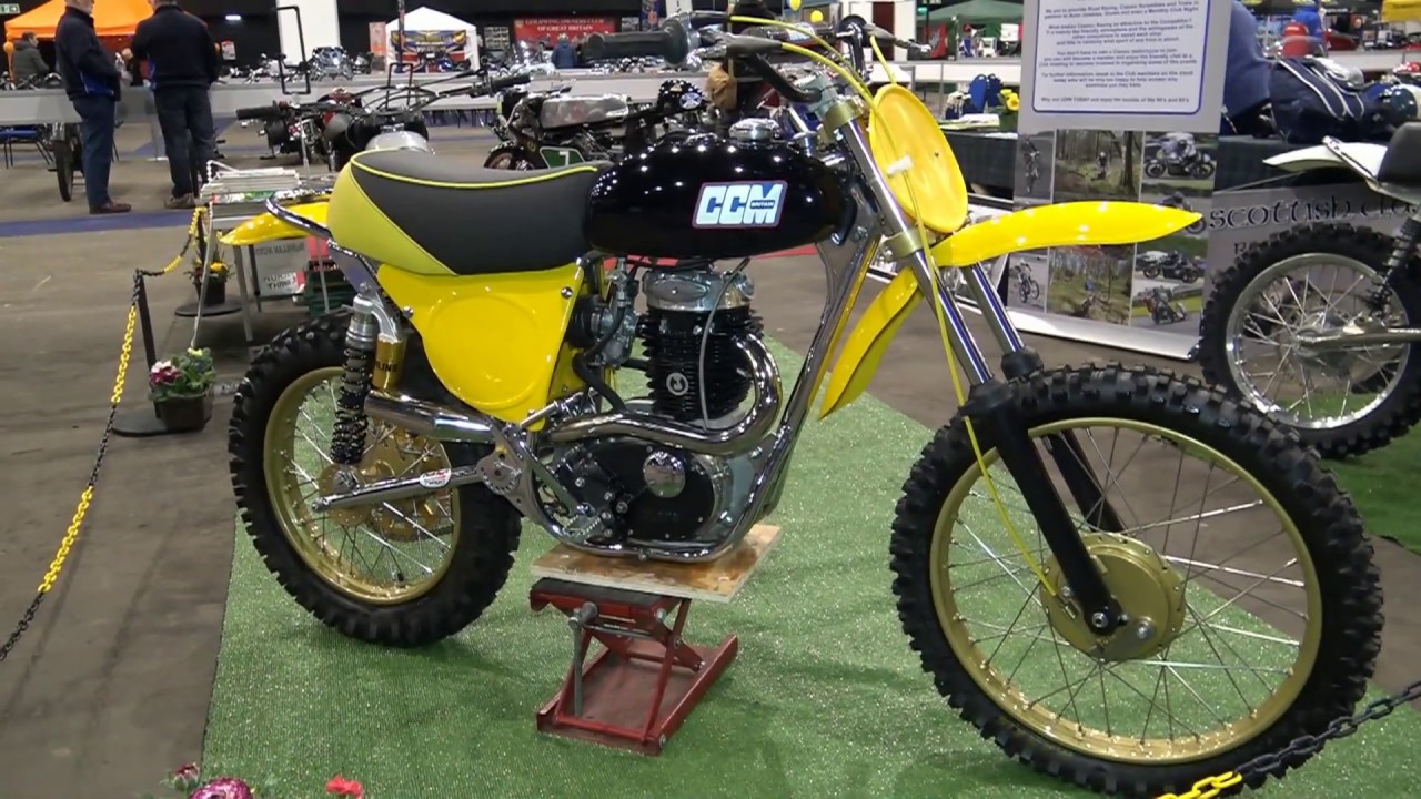 Classic British Dirt Bikes "A Stewart Roden CCM 500" - YouTube