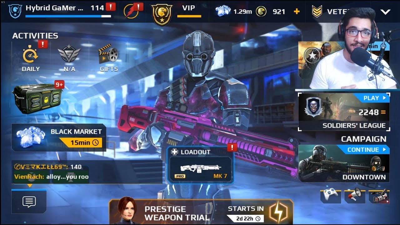 Modern Combat 5 - RCF-08 Fully Upgraded Gameplay (Update XX) - LIVE ...