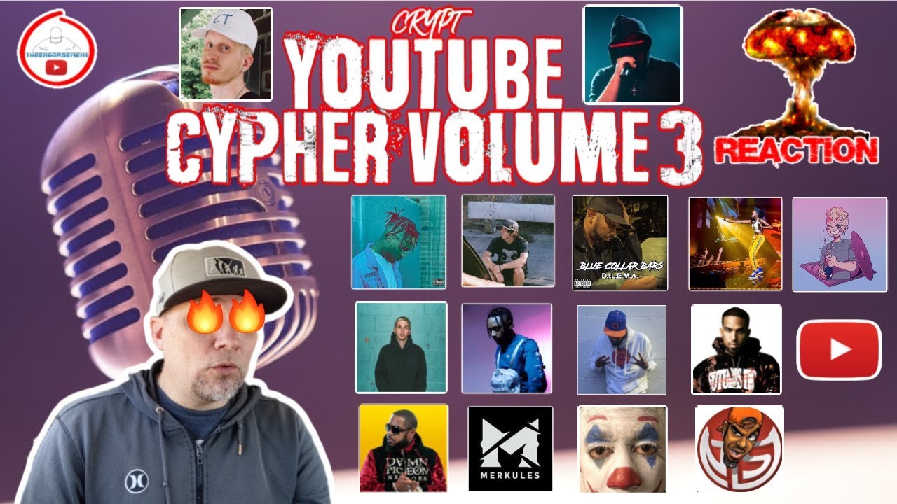 Crypt - YouTube Cypher Vol. 3 REACTION! 🎤🎵🔥| 1st Reaction EVER! - YouTube