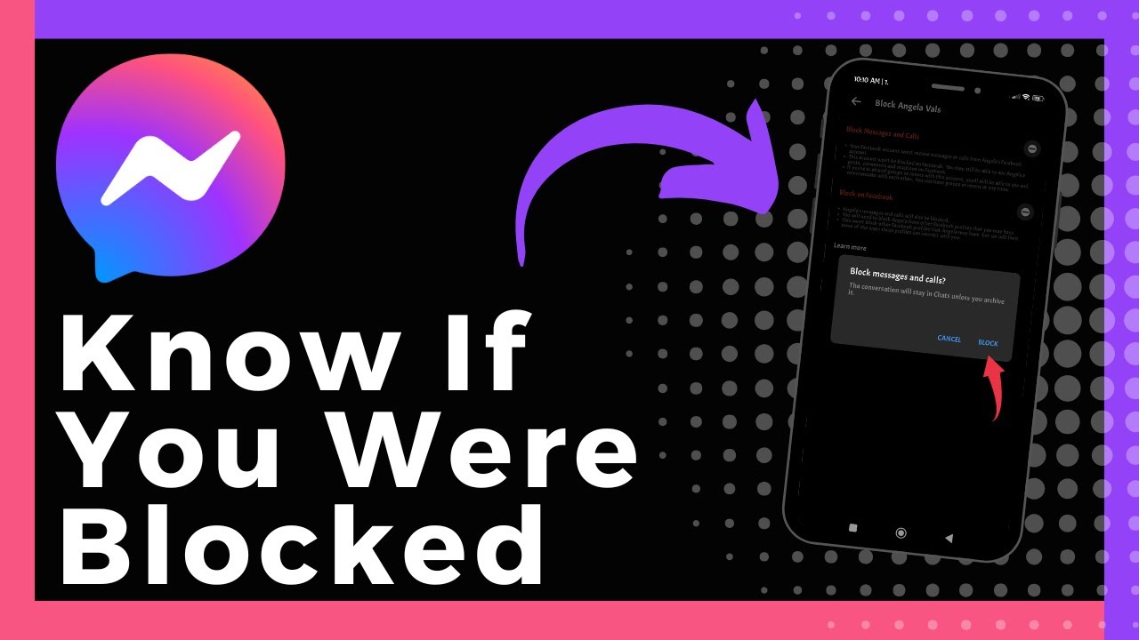 How To Know If You Were Blocked On Messenger (Update) - YouTube