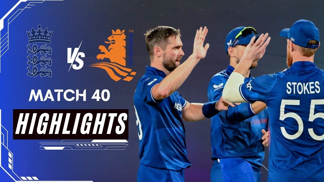 England vs Nederland | Full Match Highlights | ICC World Cup 2023 ...
