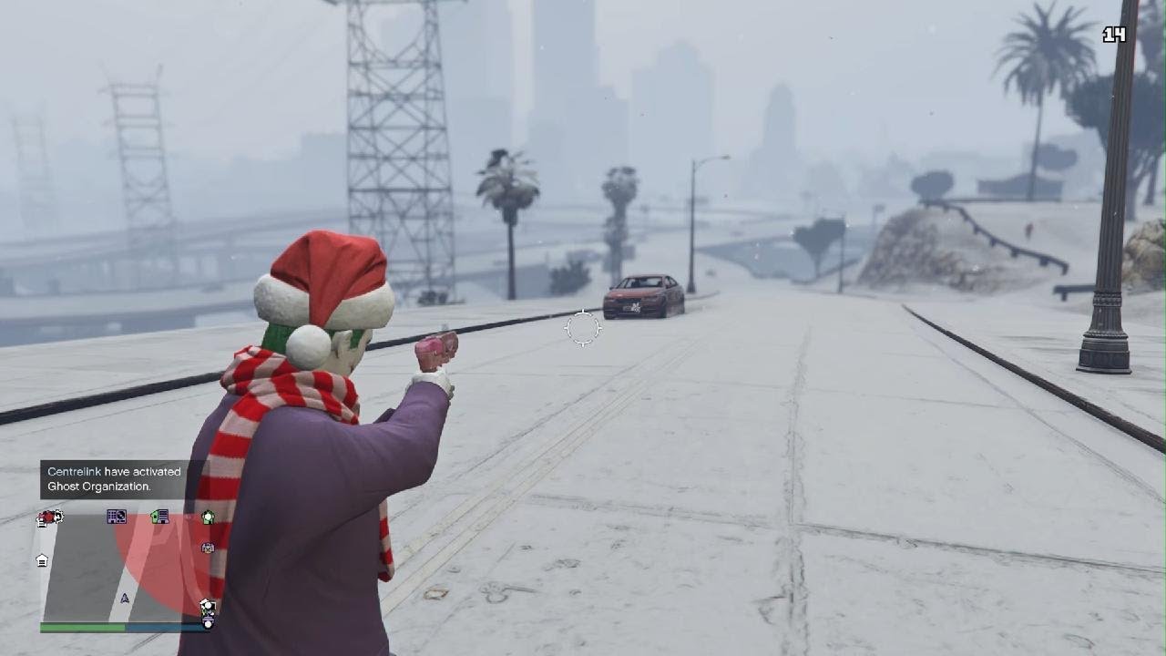 (Gta online) secret Grinch Event - YouTube
