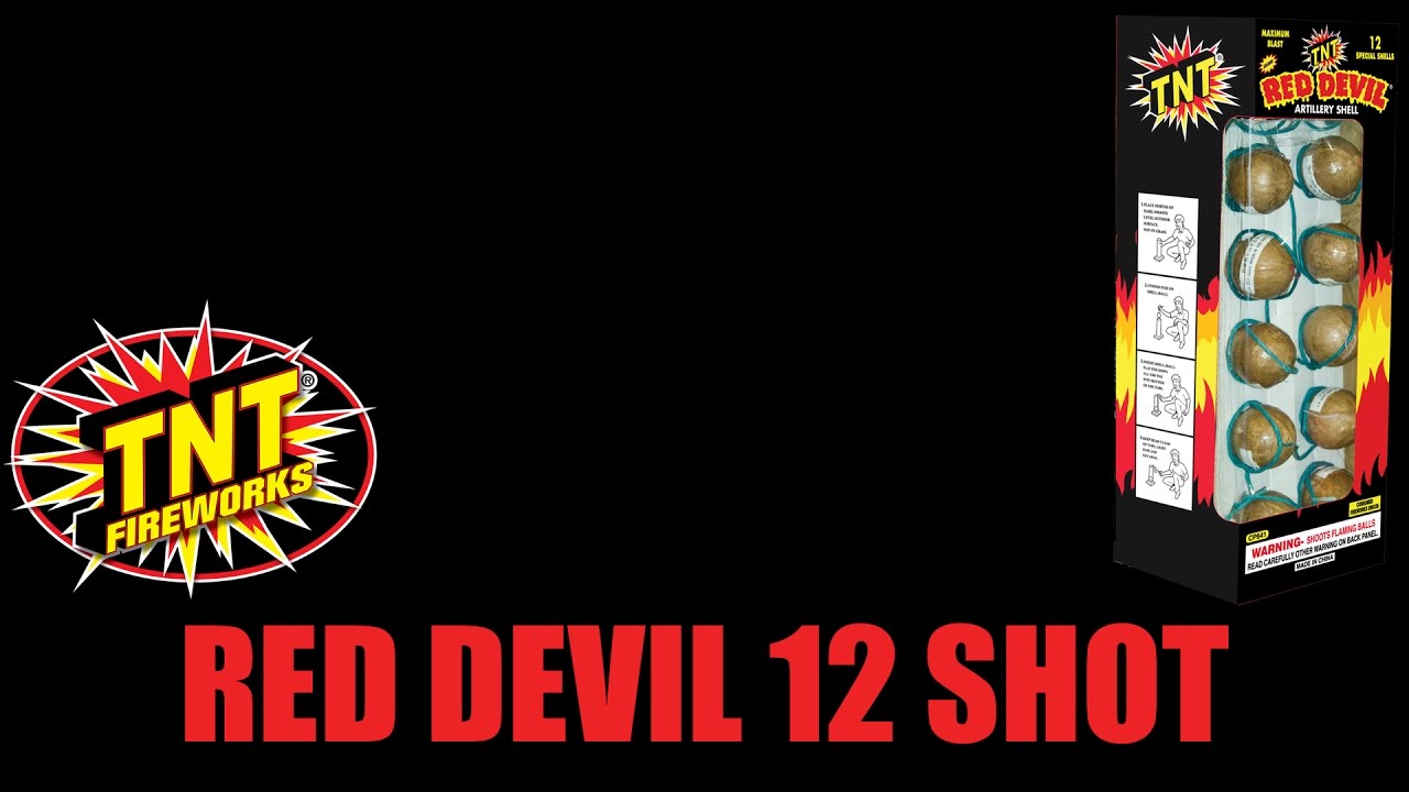 Red Devil 12 Shot - TNT Fireworks® Official Video - YouTube