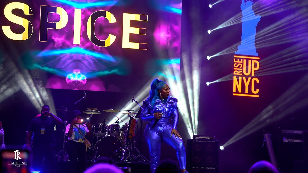 Spice Live Performance | Mirror 25 Album | Rise Up Nyc | 2024 - YouTube