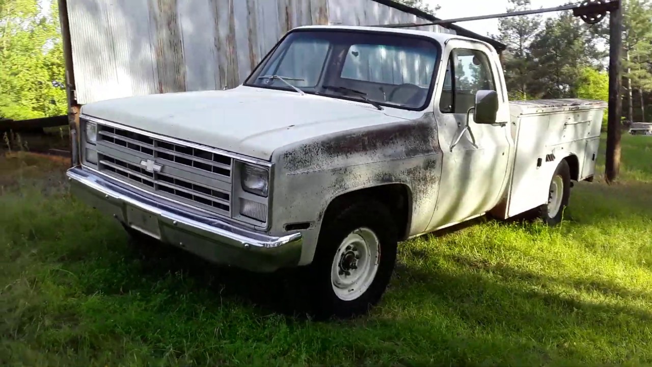 My 1985 Chevrolet C20 3/4 Ton as of Today (Walk Around) - YouTube