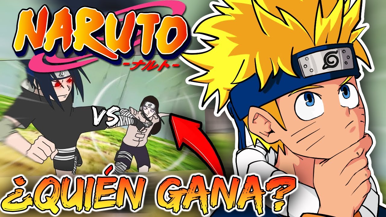 SASUKE vs NEJI en los EXÁMENES CHUNIN SERBOK REACCIONA - YouTube