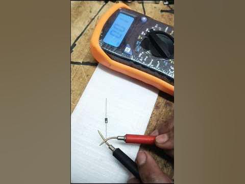 How to check diode using multimeter#shorts#shortsfeed #youtubeshorts ...