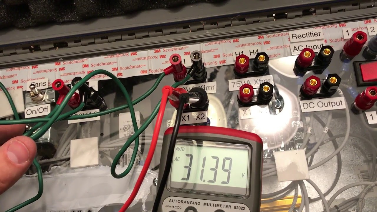 Voltage Test Box - YouTube
