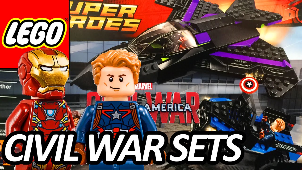 LEGO Marvel Captain America Civil War 2016 Sets Pictures from New York ...