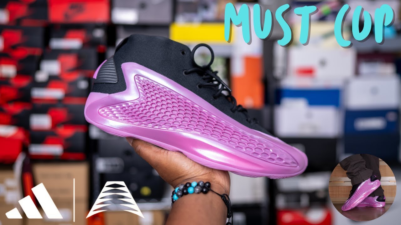 Adidas AE 1 Light Purple Review and On Feet - YouTube