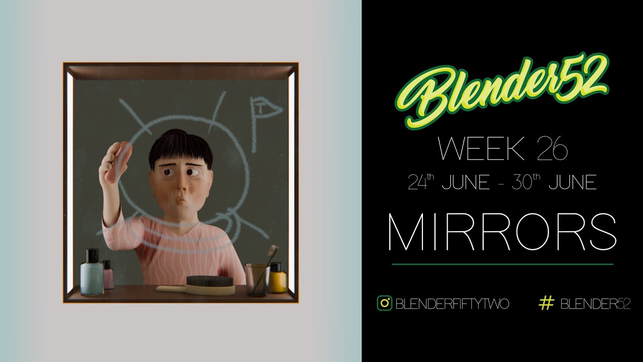 Mirrors (The Truman Show mirror scene) - Week 26 of #Blender52 - YouTube